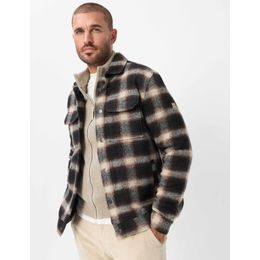 Brax Herren Overshirt Style SANTIAGO chocolate, dunkelbraun, Gr. XL