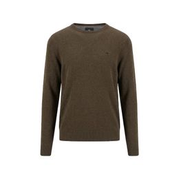 Fynch-Hatton Herren Fynch-Hatton Strickpullover mit hochwertigem Kaschmiranteil, Rundhals, Casual Fit S
