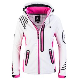 Rock Creek Outdoor Jacket female size S Pink / Black / White