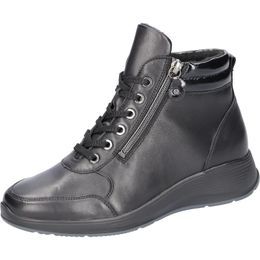 Waldl&auml;ufer Waldl&auml;ufer Damen Stiefelette &raquo;Kalea&laquo; , Bequemschuh, Winterboots in Komfortweite H (= sehr weit) schwarz 7 (40,5)