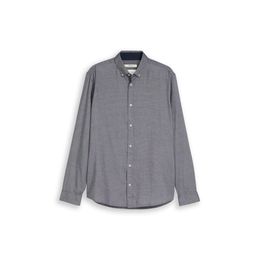 Tom Tailor Button Up Shirt male size M Grey