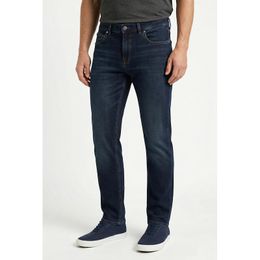 OLYMP Herren OLYMP 5-Pocket-Jeans &raquo;Oskar&laquo; blau 36, L&auml;nge 34
