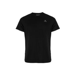 ROADSIGN australia Shirt 'T-Shirt Basic mit Rundhalsausschnitt, 100 % Baumwolle (2-er Pack)' Herren Gr&ouml;&szlig;e L schwarz