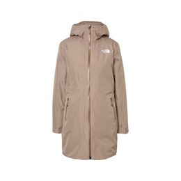 The North Face Outdoorparka 'HIKESTELLER' Damen Gr&ouml;&szlig;e S mokka / wei&szlig;