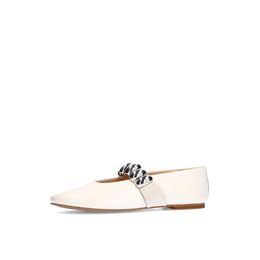 Sacha London SACHA Ballerina Damen Gr&ouml;&szlig;e 40 hellgrau / wei&szlig; Sommerschuhe
