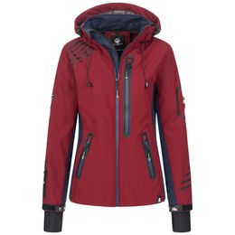 Rock Creek Outdoor Jacket female size M Navy / Wine red