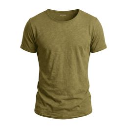 Antargo Shirt 'Basic Open Edge' male size M Olive