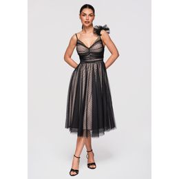 Ombre Abendkleid Damen Gr&ouml;&szlig;e 40 schwarz
