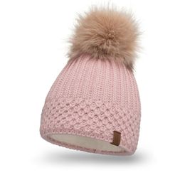 Vivisence Beanie '7016' female size 54/64 Light pink