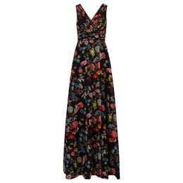 Kraimod Evening Dress female size 36 Light blue / Green / Red / Black
