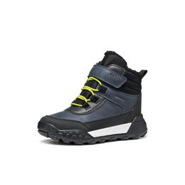 Geox M&auml;dchen Winterboots &raquo;J TREKKYUP BOY B ABX&laquo; Freizeitstiefel mit Warmfutter, Gr&ouml;&szlig;enschablone zum Download blau 28
