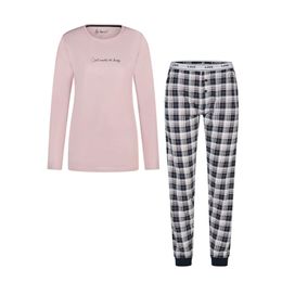 By Louise Pyjama Damen Gr&ouml;&szlig;e S pink Sommerkleid
