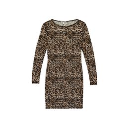 KOTON Strandkleid Damen Gr&ouml;&szlig;e 44 braun / schwarz