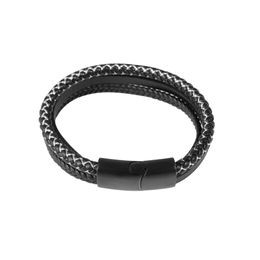 Akzent Armband 'Nicolas, langlebig' Herren Gr&ouml;&szlig;e 19 cm schwarz