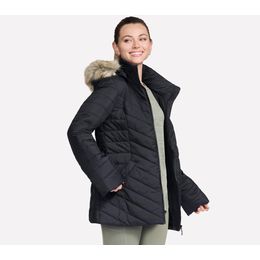 Skechers Winterjacke Damen Gr&ouml;&szlig;e XL schwarz