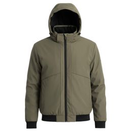 Ombre Jacke Herren Gr&ouml;&szlig;e XL khaki / schwarz Sommerjacke