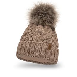 Vivisence Beanie '7014' female size 54/64 Beige