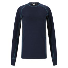 WHISTLER Performance Shirt 'Lapas' female size XXL Dark blue / mottled grey / Petrol
