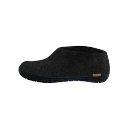 glerups Slippers 'Naturkautschuksohle Schwarz' female size 44 Black