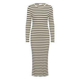 Saint Tropez Kleid 'Olalia' Damen Gr&ouml;&szlig;e 44 beige / schwarz Sommerkleid