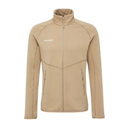 Mammut Athletic Fleece Jacket male size M Light brown / White