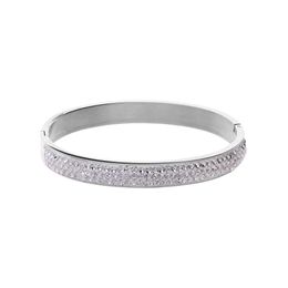Lucardi Armband 'Statement' Damen Gr&ouml;&szlig;e 62 silber