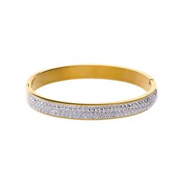 Lucardi Armband 'Statement' Damen Gr&ouml;&szlig;e 58 gold