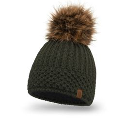 Vivisence Beanie '7016' female size 54/64 Green