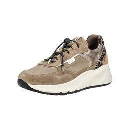 Nero Giardini Sneaker Damen Gr&ouml;&szlig;e 37 beige / braun / gold / schwarz Sommerschuhe