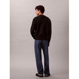 Calvin Klein Jeans Sweatshirt male size XXS Mustard / Black / White