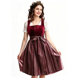 Kojooin Kleid Damen Gr&ouml;&szlig;e 46 rot Sommerkleid