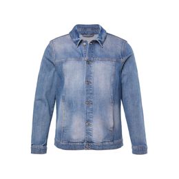 STHUGE &Uuml;bergangsjacke Herren Gr&ouml;&szlig;e XXXL blue denim Sommerjacke
