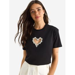 Bianco Lucci T-Shirt Damen Gr&ouml;&szlig;e S schwarz