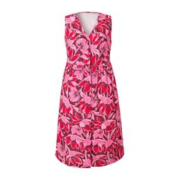 MIAMODA Kleid Damen Gr&ouml;&szlig;e 44 weinrot / dunkelrot Sommerkleid