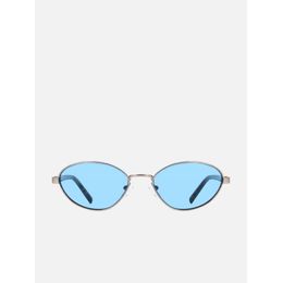 DKNY Sonnenbrille Damen Gr&ouml;&szlig;e 53 silber