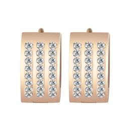 Akzent Earrings 'Abebi, langlebig' female size One size Rose gold