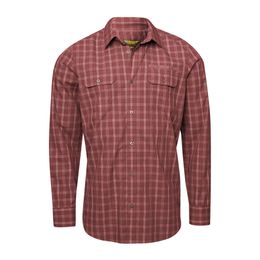 Hero Button Up Shirt 'Harry Kent' male size M Red