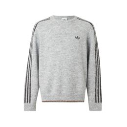 adidas originals Sweater male size L mottled grey / Black