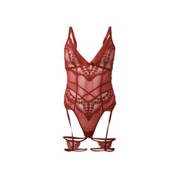 Hunkem&ouml;ller Hunkem&ouml;ller Body 'Krystle' Damen Gr&ouml;&szlig;e XL rubinrot