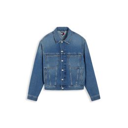 Tommy Jeans Jacke Herren Gr&ouml;&szlig;e XL blue denim / rot / wei&szlig; Sommerjacke