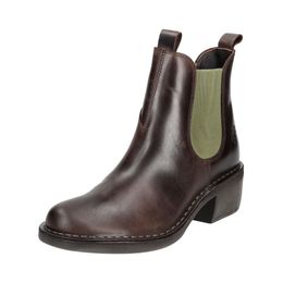 Fly London Chelsea Boots female size 35 Dark brown / Greige