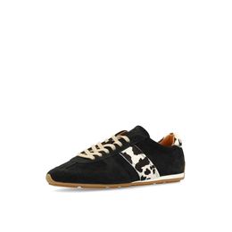 Manfield Sneaker Damen Gr&ouml;&szlig;e 41 schwarz / wei&szlig; Sommerschuhe