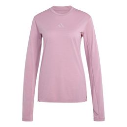 adidas terrex Performance Shirt 'Xperior' female size M Mauve / White