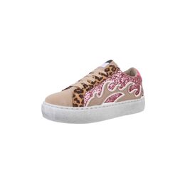 Ital-Design Sneaker Damen Gr&ouml;&szlig;e 36 beige / mischfarben Sommerschuhe