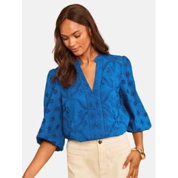 Love & Roses Bluse Damen Gr&ouml;&szlig;e XL blau