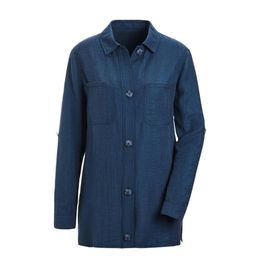 GOLDNER Bluse Damen Gr&ouml;&szlig;e XL blau
