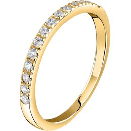 Christ Ring female size 54 Gold / Transparent