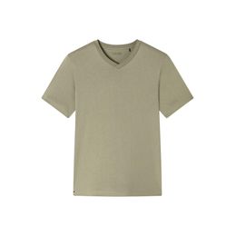Schiesser Shirt ' Mix Relax ' male size XXL Beige / Khaki / Jade