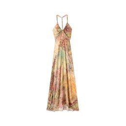 oltre Kleid Damen Gr&ouml;&szlig;e 48 beige Sommerkleid