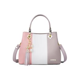 Pomelo Best Handtasche 'Pomelo Best Damen Handtasche Neapolitan Style' Damen Gr&ouml;&szlig;e One Size pink